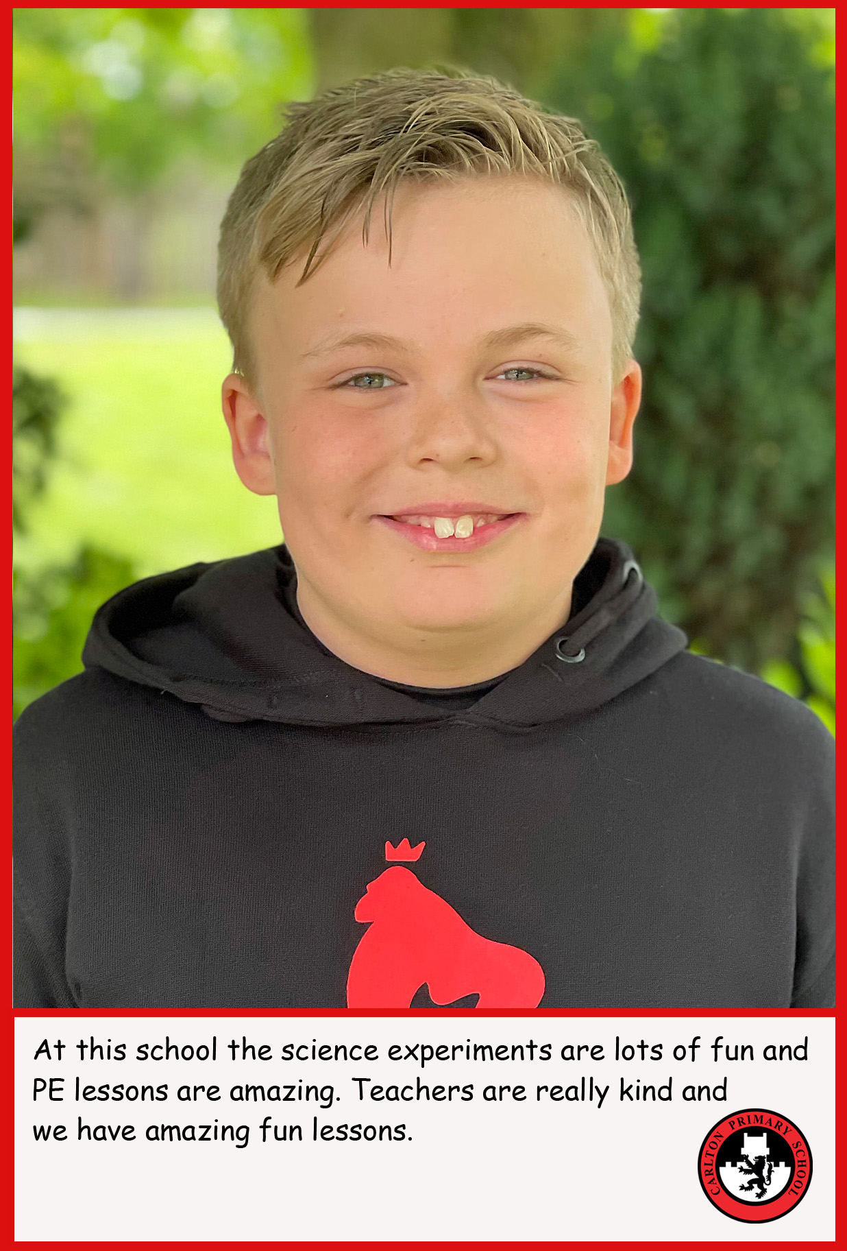 Pupil Voices – Carlton Primary